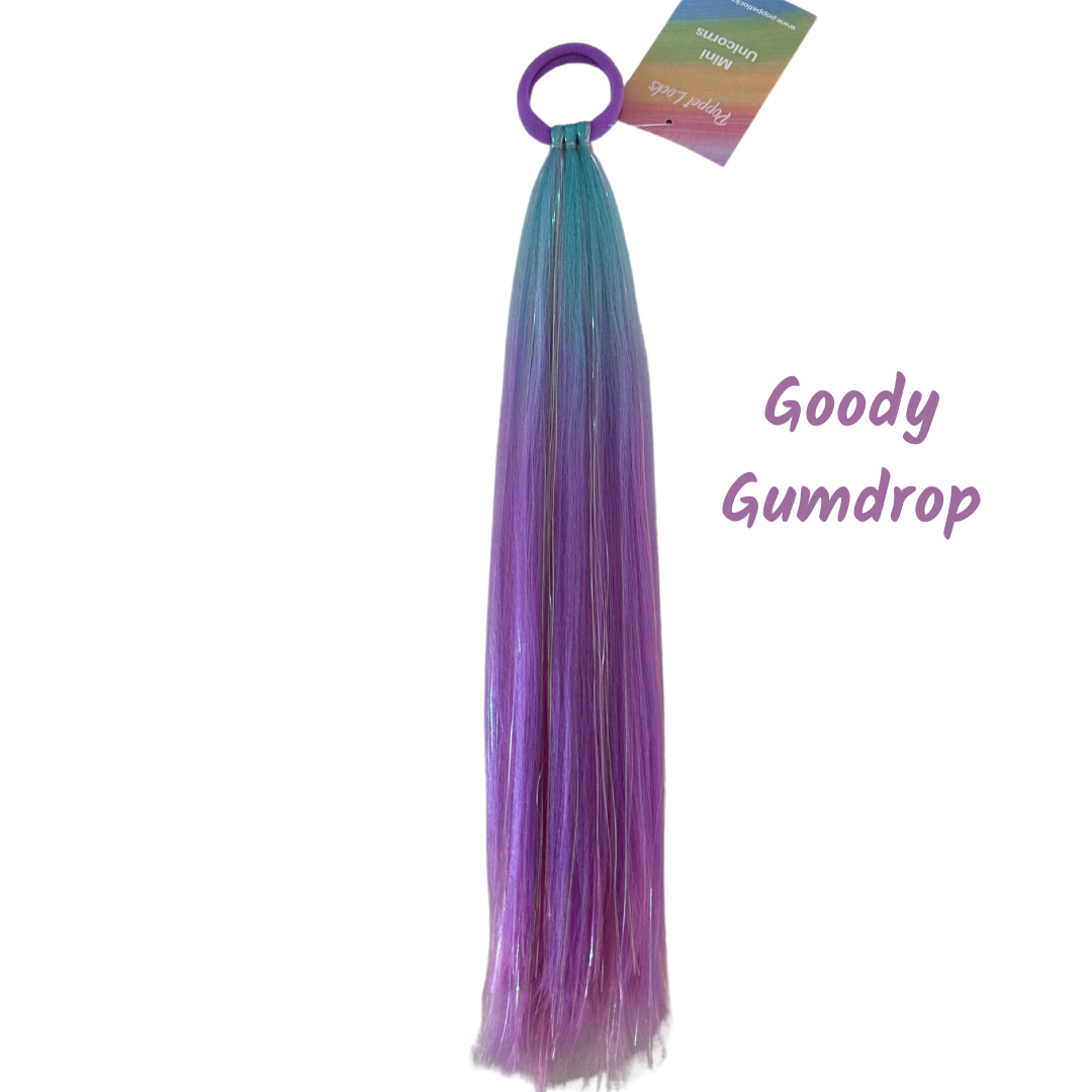 Mini Unicorn Ponytail - Goody Gumdrop 12" – Poppet Locks