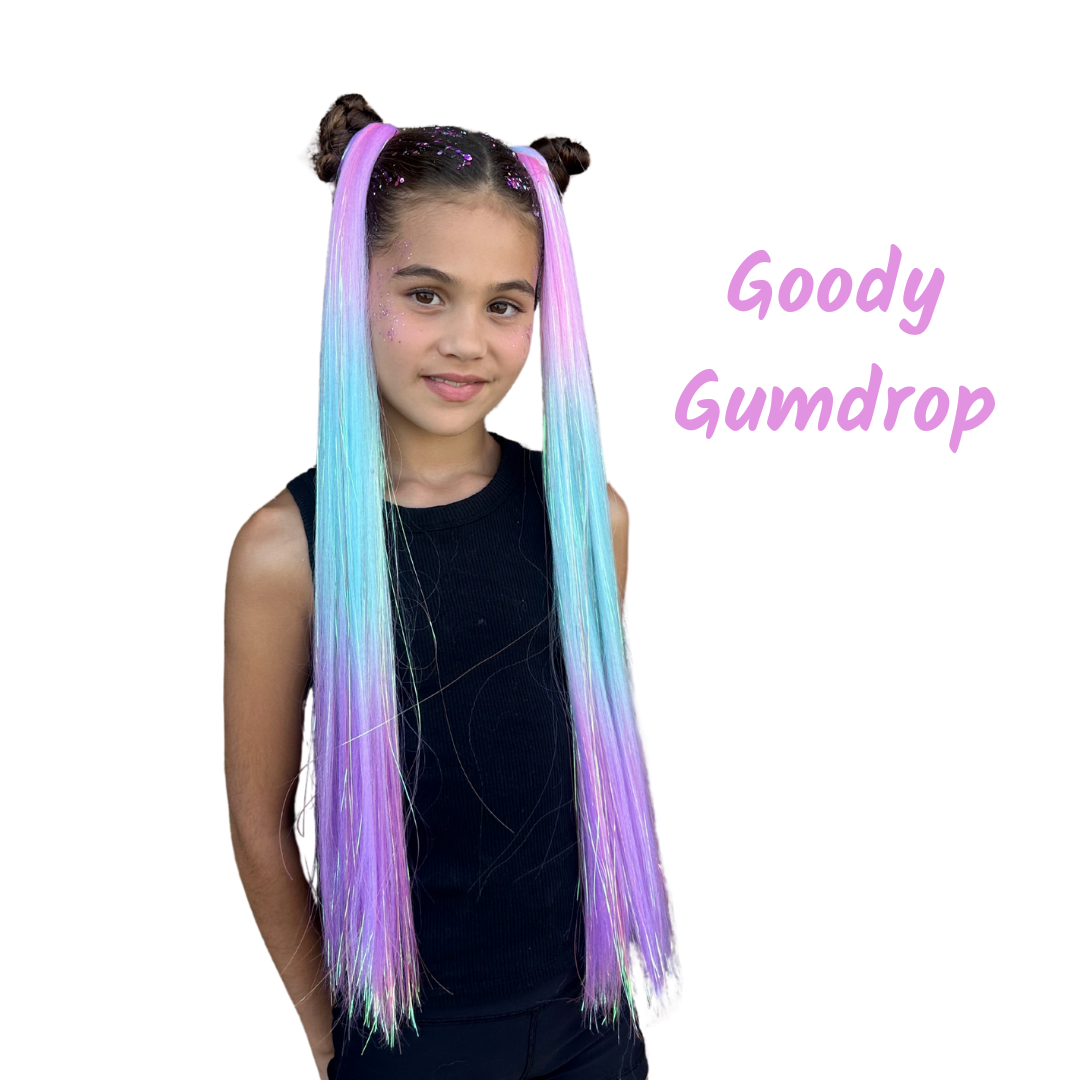 26” Unicorn Piggy tails - Goody Gumdrop – Poppet Locks