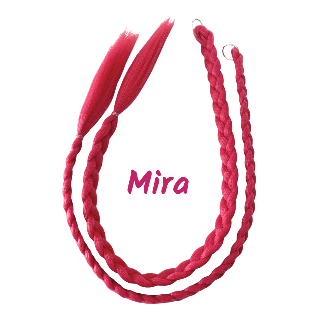 18” fringe pieces, Plaited Set - Mira – Poppet Locks