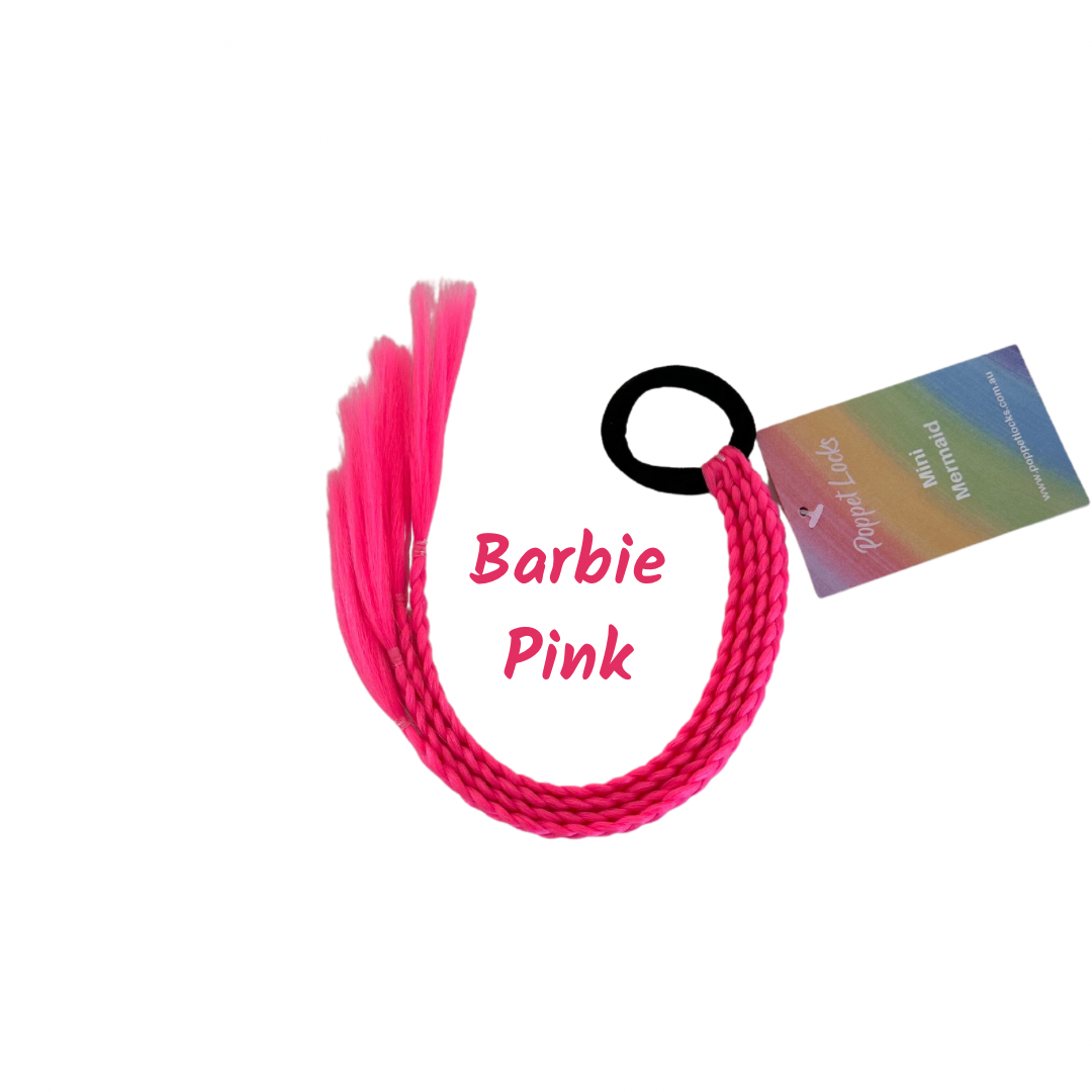 Mini Mermaid - Barbie Pink - 12" – Poppet Locks