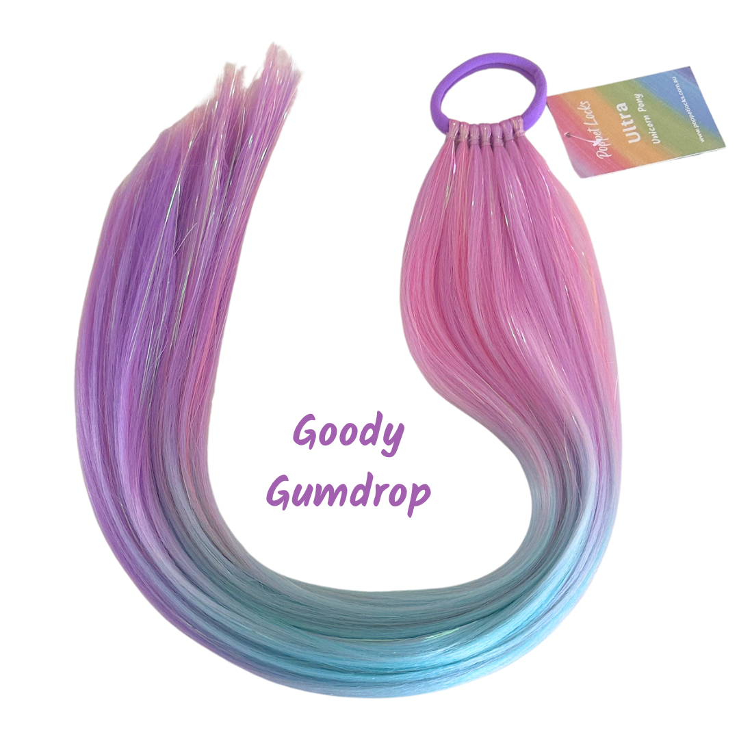 Ultra Unicorn Pony - Goody Gumdrop - 26” – Poppet Locks