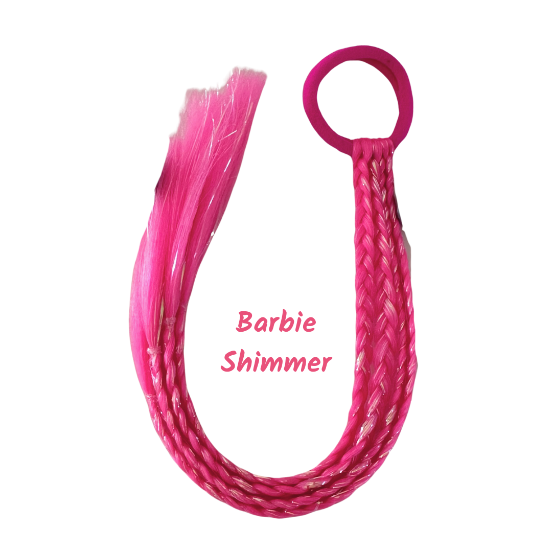 Mini Mermaid Ponytail - Barbie Shimmer 12" – Poppet Locks