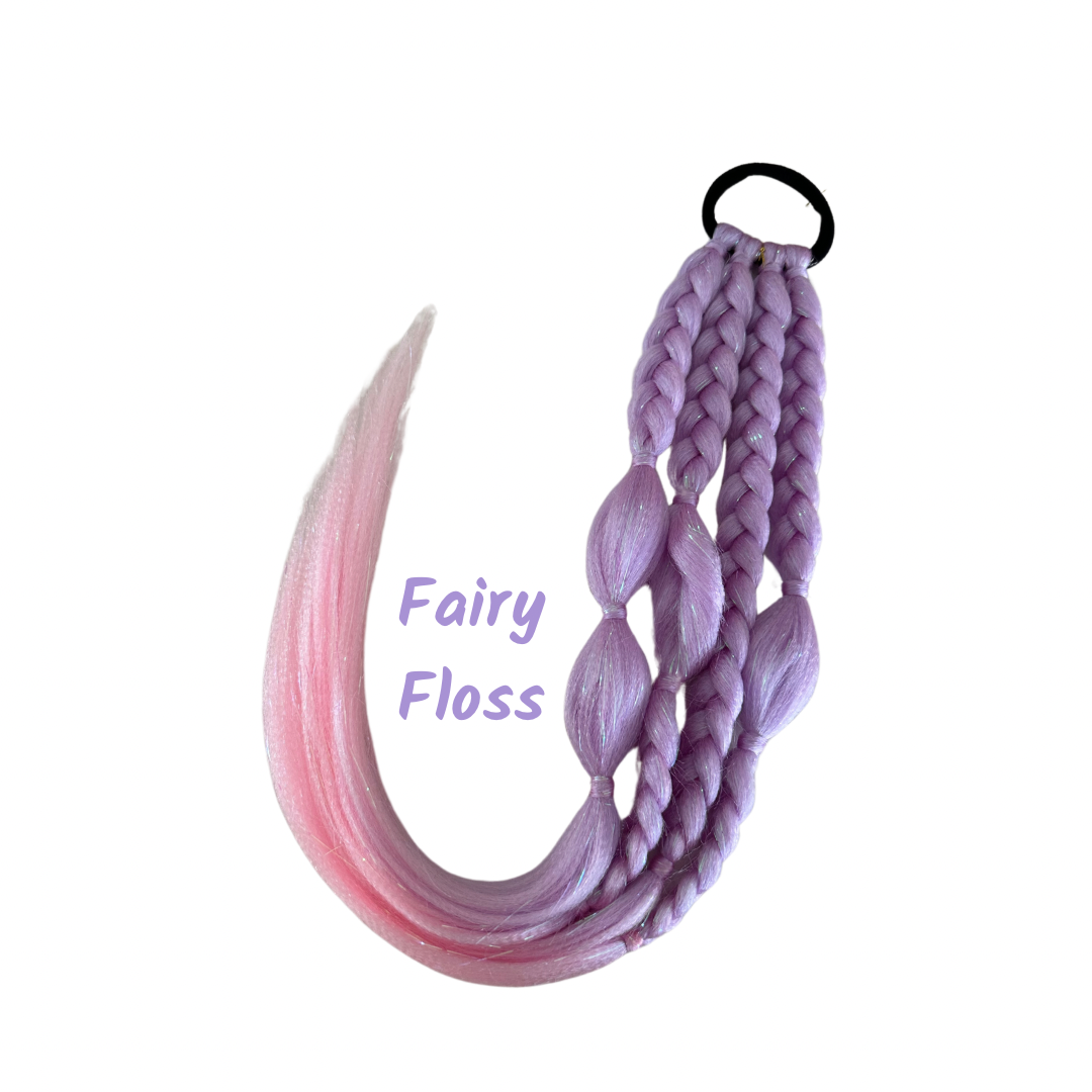 Fairy Floss - 20” Bubble Pony – Poppet Locks