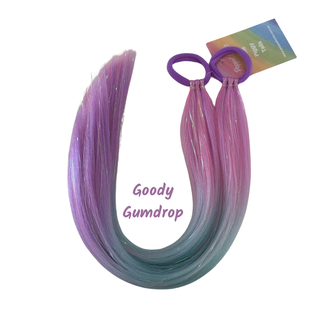 Little Piggy Tails - Goody Gumdrop - 16” – Poppet Locks