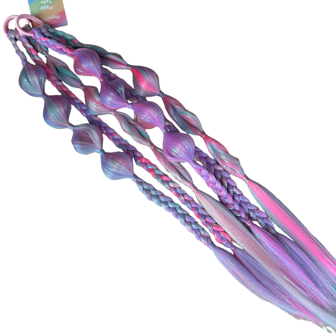 Long Bubble pony Set - CandyLand - 24” – Poppet Locks