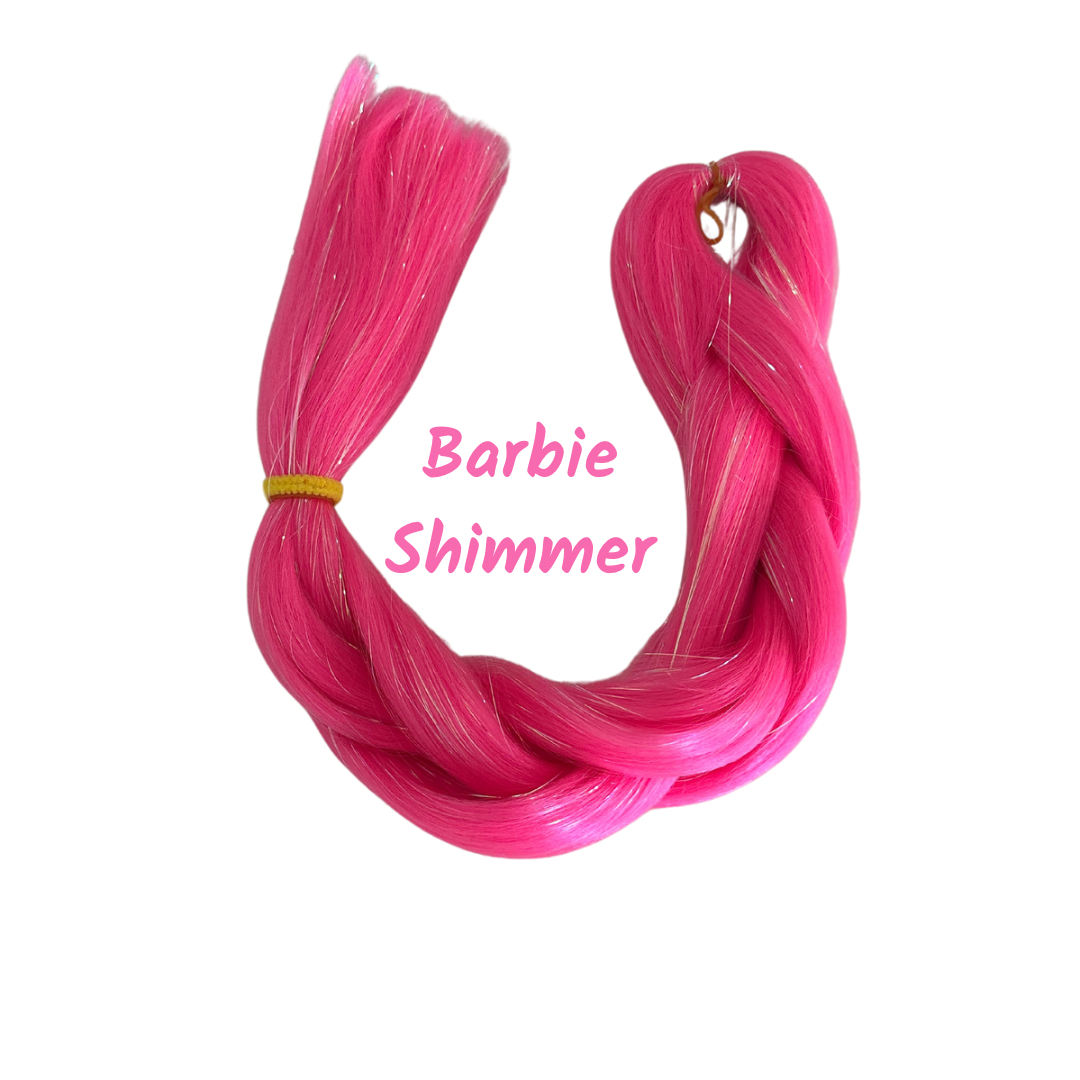 Barbie Shimmer - Braiding hair - 24 Inch - 100g – Poppet Locks