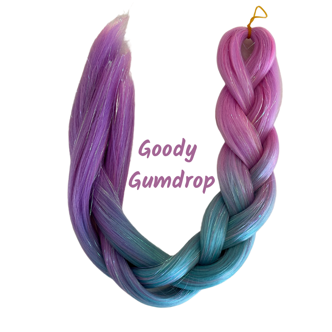 Goody Gumdrop Braiding Hair - 24 Inch - 100g – Poppet Locks