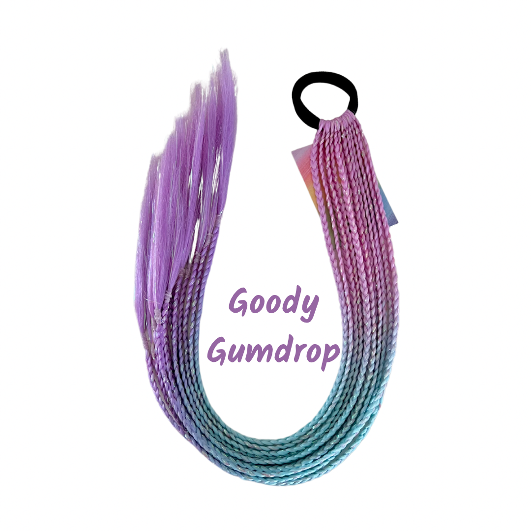 Goody Gumdrop tinsel Mermaid Pony - 24 Inch – Poppet Locks